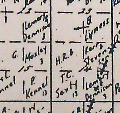 Cummins Map 201, Townships 35, 36, 37, 38 Ranges 4, 5, 6 West of the ...